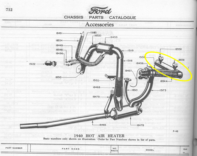 1940 Ford Heater Radiator Shroud - The Ford Barn
